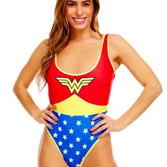 Wonder Woman Bathing Suit Womens Bathing Suits Beach Attire Bikinis My Xxx Hot Girl